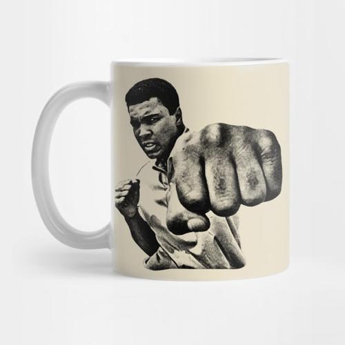 Jual Mug Gelas Muhammad Ali Vintage Pencil Drawing Style - Kab ...