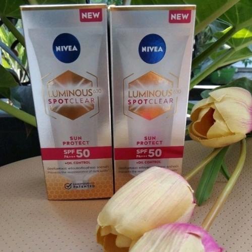 Jual Nivea Luminous Anti -Dark Sport gace Sunscreen spf 50 PA +++40ml ...