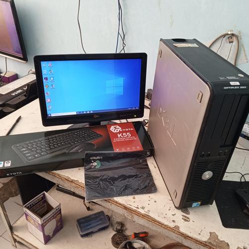 Jual komputer Lengkap mini pc dell Led monitor 16 inci - Kab. Bekasi ...