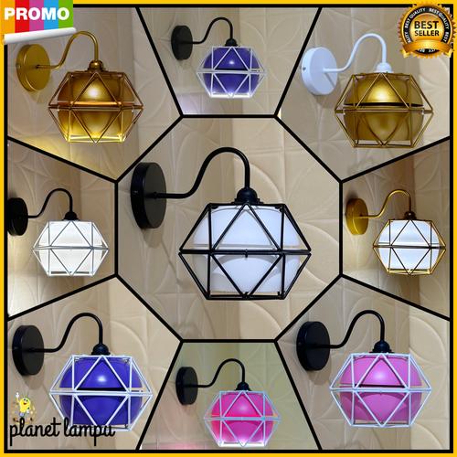 Jual Lampu Dinding Wall Lamp Minimalis Modern Industrial - PTH+PTH-HTM ...