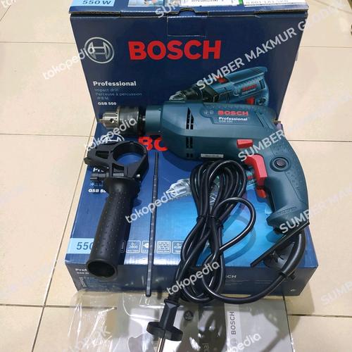 Jual Mesin Bor tembok merk BOSCH type GSB 550 impect drill professional ...