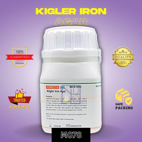 Jual Kigler Iron Agar - Media Mikrobiologi, 100 gram - Kab. Bogor - Labindo_official | Tokopedia
