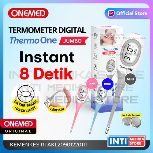 Jual ONEMED - Termometer Digital JUMBO Instant 8 Detik HK908 ...