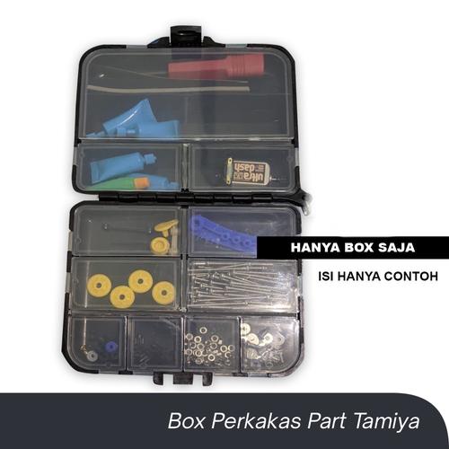 Jual BOX Perkakas Part Tamiya Kotak Dinamo Penyimpanan Part Tamiya ...