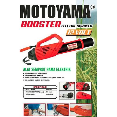 Jual Booster Electric Sprayer Motoyama. Alat Semprot Hama Elektrik ...