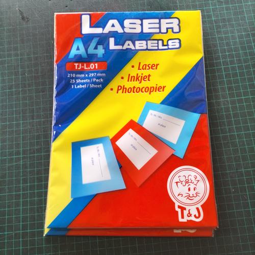 Jual Laser Labels A4 Sticker - Jakarta Pusat - Alfian Stationery ...