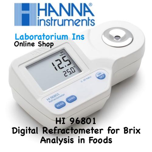 Jual HI96801 / HI 96801 Digital Refractometer for Brix Analysis ...