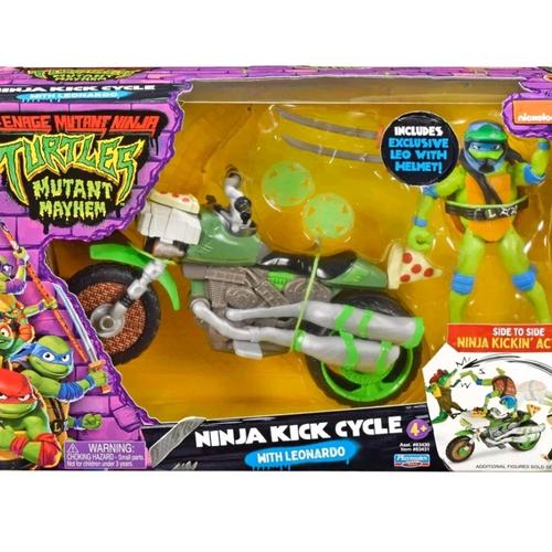 Jual TMNT Teenage mutant ninja turtles ninja kick cycle with leonardo ...