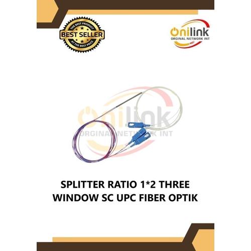 Jual SPLITTER RATIO ONILINK 25:75 THREE WINDOW/FBT SPLITER RATIO FO SC ...
