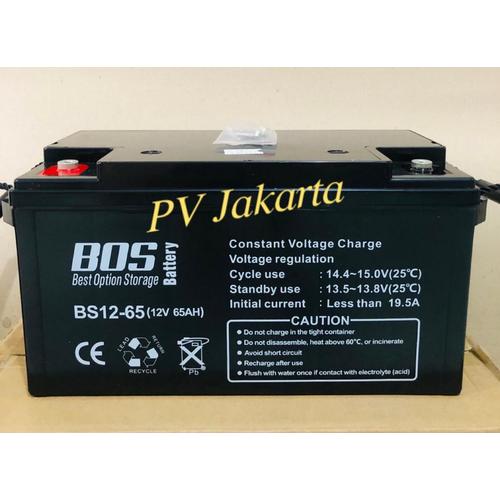 Jual Aki Baterai BOS BS12-65 VRLA 12V65Ah UPS APC 12V 65Ah BS 12-65 AGM SLA - Jakarta Utara - PV ...