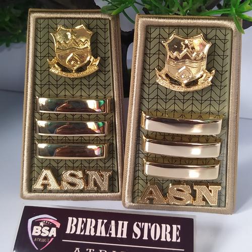 Jual PANGKAT ASN GARUT GOLONGAN 3C LIST KHAKI - EXCLUSIVE - Kab ...