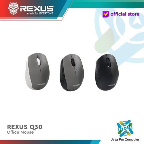 Jual Mouse Rexus Q30 Office Wireless - Silent Click Mouse Nano USB ...