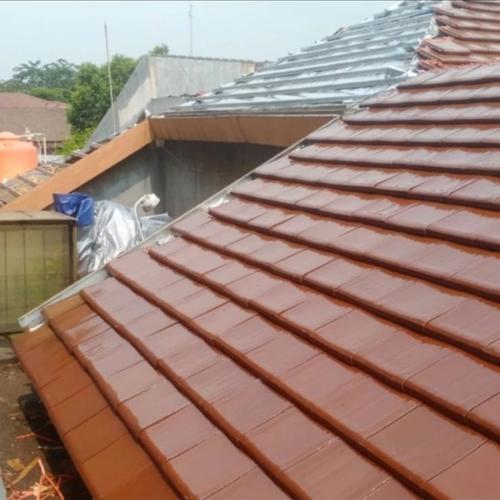 Jual genteng keramik full flat terpasang - Kota Tangerang Selatan - DF ...