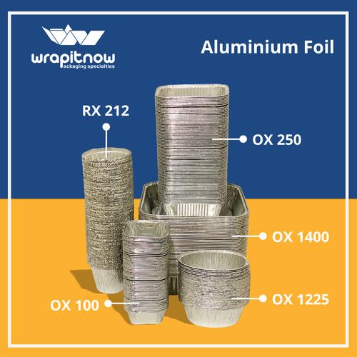 Jual Aluminium Foil Tray // Tipe OX-100 OX-250 OX-1225 OX-1400 RX-212 ...