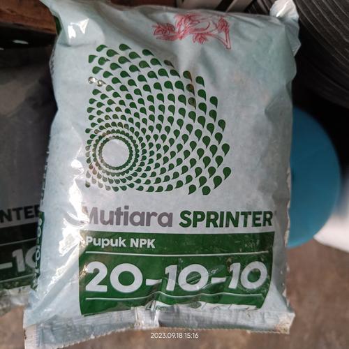 Jual pupuk npk mutiara 20 10 10 sprinter berat 1Kg real picture ready ...