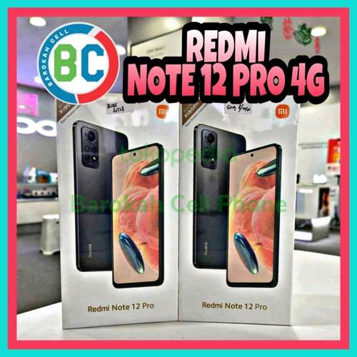 Jual Xiaomi Redmi Note 12 Pro 4G Garansi Resmi 1 Tahun - 6/128GB - Kota ...