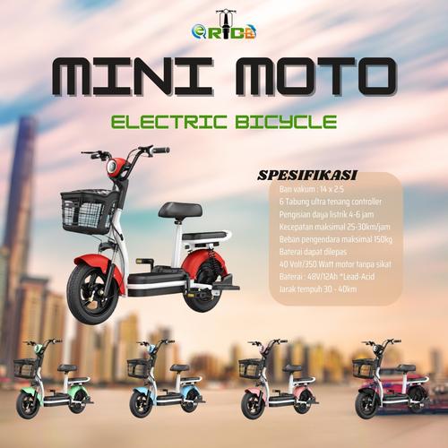 Jual Sepeda listrik e-ride tipe Mini moto - Jakarta Barat - familybless ...