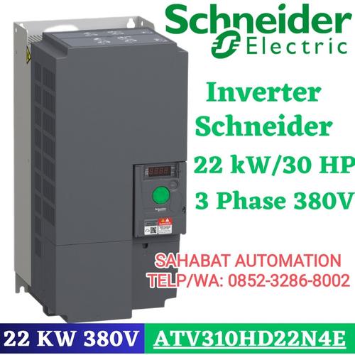 Jual Inverter Schneider 22KW 30HP 3Phase 380V INVT ATV310 VSD ATV310HD22N4E - Kab. Gresik ...