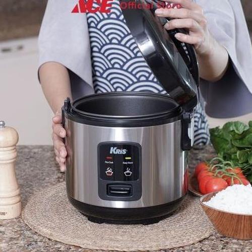 Jual EL Ace - Kris 1 Ltr Deluxe Rice Cooker - Silver - Kota Surabaya ...
