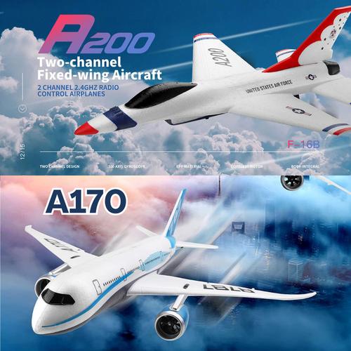 Promo RC Plane WL A170 A200 Pesawat Terbang 6-Axis Gyro Brushless Motor ...
