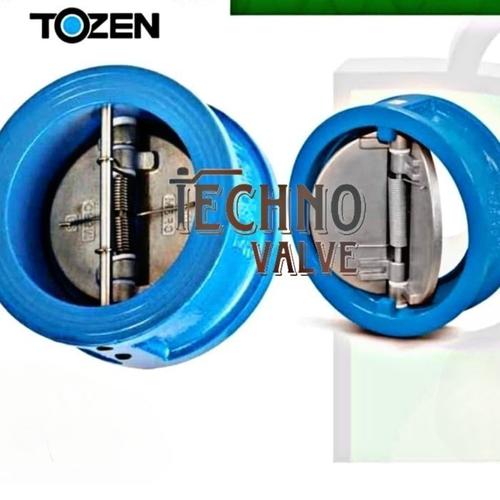 Jual TOZEN WAFER CHECK VALVE JIS 10K BODY CAST IRON DISC SS304 SIZE 8 ...