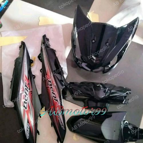 Jual Cover Full Body Alus Motor Honda Beat FI 2013-2014 Warna HITAM ...