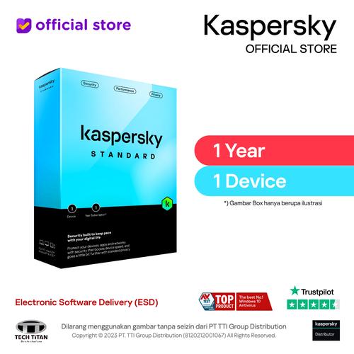 Promo Antivirus Kaspersky Standard - 1 Device 1 Year - Jakarta Selatan ...