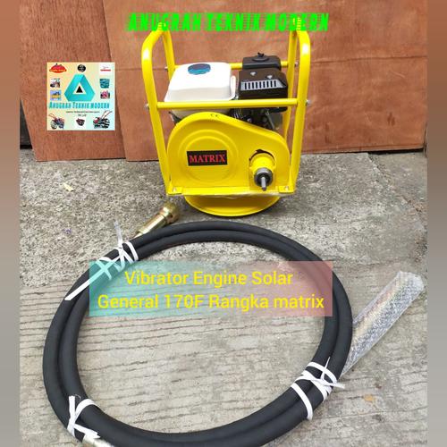 Jual Mesin vibrator cor beton Engine Solar General 170F selang 38X6Meter - Jakarta Barat ...