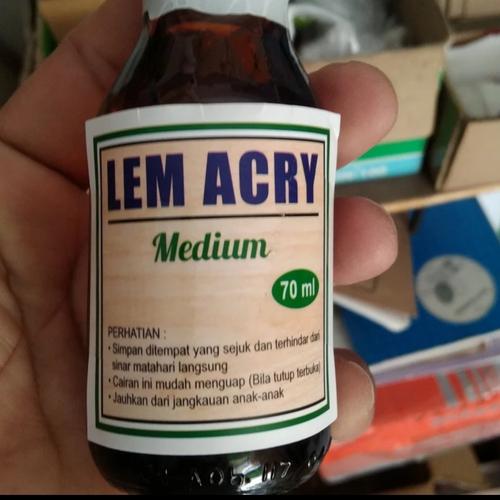 Jual LEM AKRILIK MEDIUM 83ML LEM ACRYLIC LEM MIKA - Kota Surabaya ...