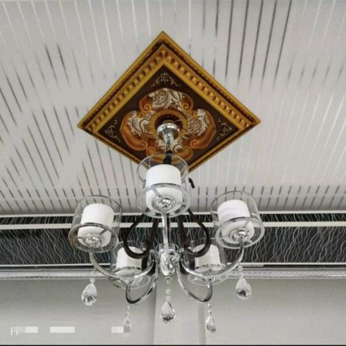 Jual Ornamen Lampu Plafon PVC 60cm Fitting Lampu Mewah - BT 8011 ...