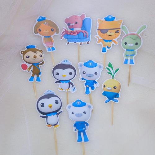 Jual Octonauts Topper Birthday / Hiasan Kue Ulang Tahun - Cupcake ...