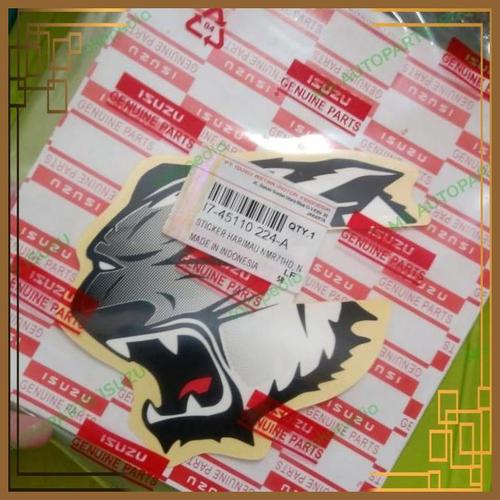 Jual [Msp] Sticker Stiker Kabin Harimau Macan Isuzu Nmr71 Nmr 71 ...