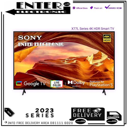 Promo SONY KD75X77L - SMART ANDROID GOOGLE TV 75 INCH 4K UHD KD 75X77 ...