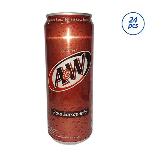 Jual A&W | AW Kaleng 1 Karton isi 24 pcs x 330ML - Jakarta Utara - TC ...