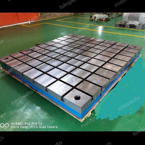 Jual T Slot Base Plate Custom Cast Iron Base Plate untuk Tes Motor ...