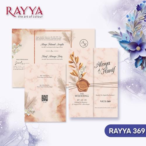 Jual Blangko Undangan Pernikahan RAYYA 369 DIY Print Murah - Kota Semarang - Blangko Undangan ...