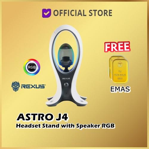 Promo Rexus Astro J4 Headset Stand Speaker Wireless RGB RX-J4 - Jakarta ...