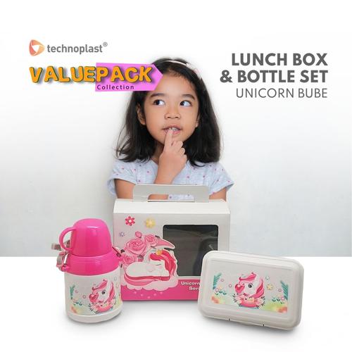 Jual Technoplast Unicorn Bube Value Pack Set Tempat Makan & Minum - Kota Bandung - Merauke ...
