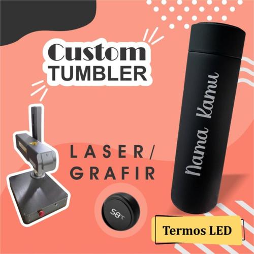 Jual tumblr led custom/ termos led custom/tumbler led 500ml/ Tumbler ...