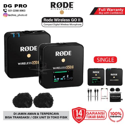 Jual Rode Wireless GO II Dual Wireless Microphone/Rode Wireless GO 2 ...