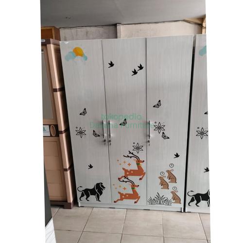 Jual lemari pakaian upvc motif minimalis - 2 pintu - Kab. Tangerang ...