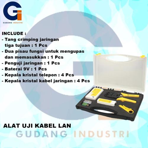 Jual LAN TESTER ALAT UNTUK UJI LAN / LAN NETWORK TESTER SET - Jakarta ...