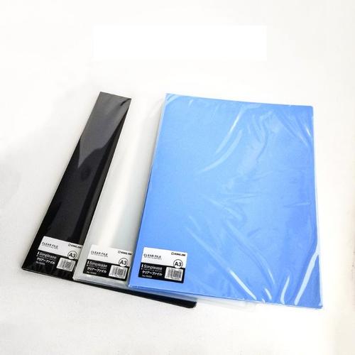 Jual KINGJIM Map Plastik Dokumen Keeper A3 Clear Holder Clear File ...