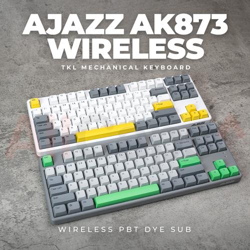 Jual AJAZZ AK873 Wireless TKL 87 Keys Hotswappable Mechanical Keyboard - Jakarta Utara - AllCaps ...