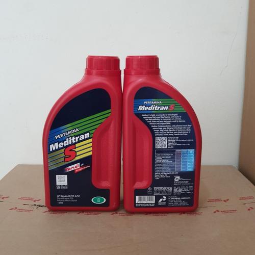 Jual Oli Mesin Diesel Pertamina MEDITRAN S40 SAE 40 1 Literr - Jakarta ...