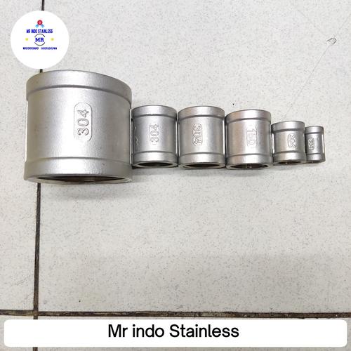 Jual Socket Stainless SS304 Drat 1/8 Inch Stainless - Jakarta Barat ...