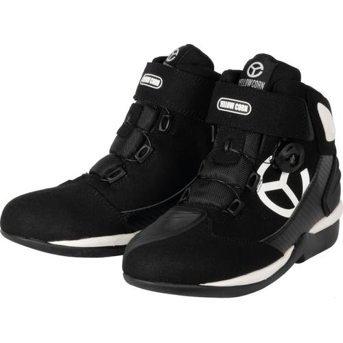 Promo SEPATU YELLOW CORN YS-003 BLACK/IVORY| SEPATU RIDING | ORIGINAL ...