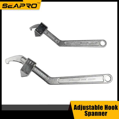 Jual Adjustable Hook Spanner Wrench For Marine Hand Tools - 35-105mm ...