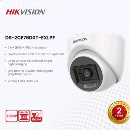 Jual HKvisio indor Smart Light 2K 1080p 2Mp DS-2CE76D0T-EXLPF - Jakarta ...