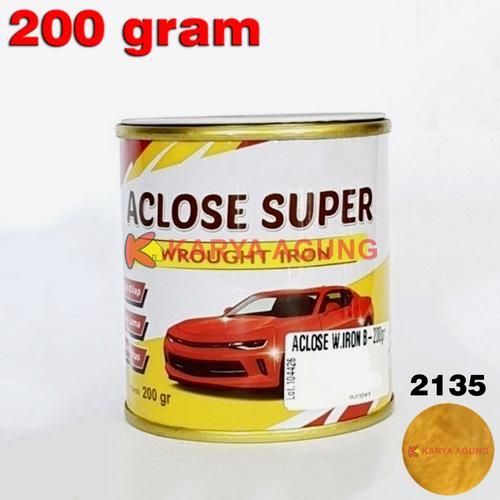Jual Cat Duco ACLOSE Super 2135 Pearl Gold Yellow 200 gr Cat Kayu Besi ...